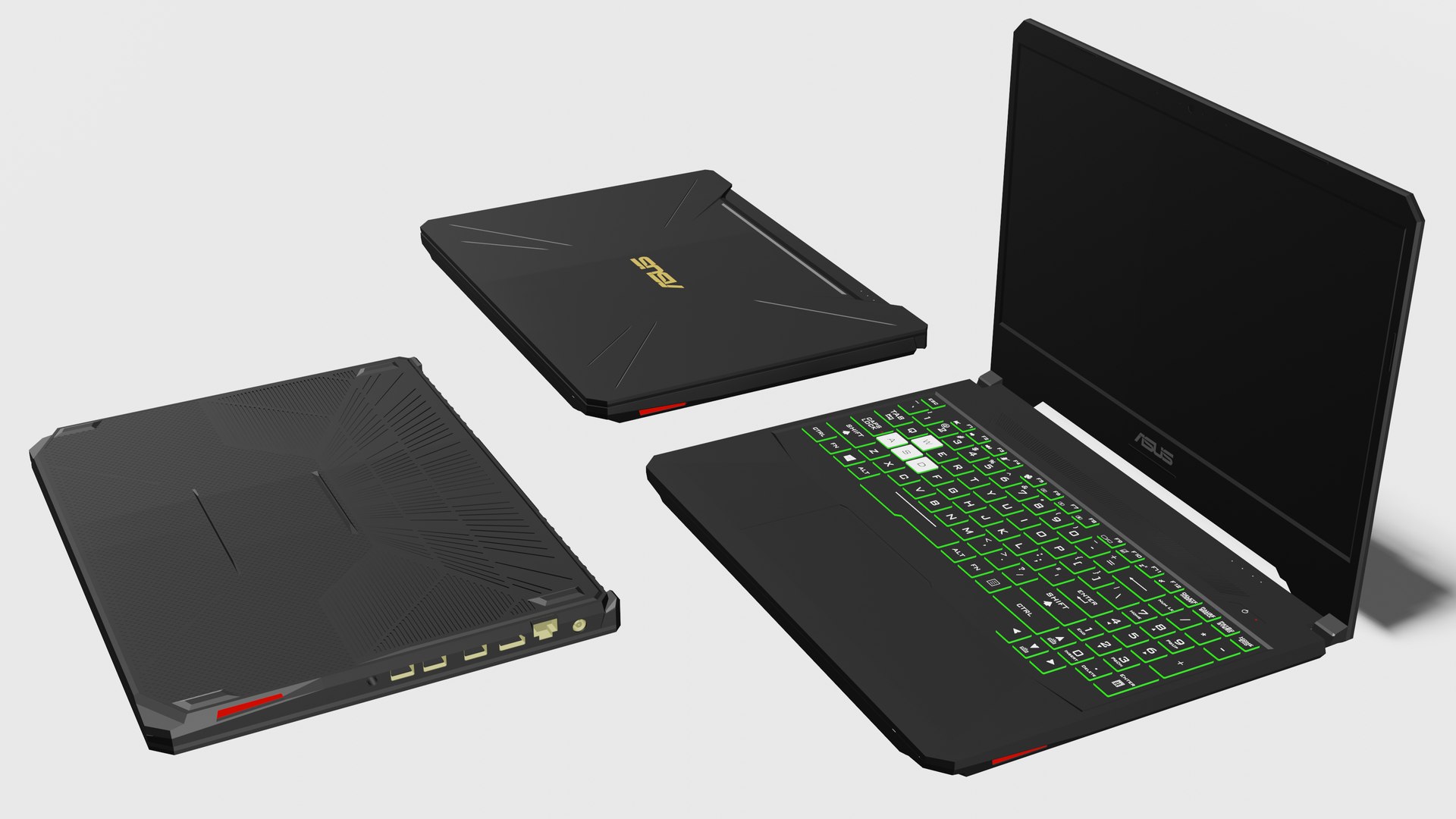 3D Laptop Asus Model - TurboSquid 2102499