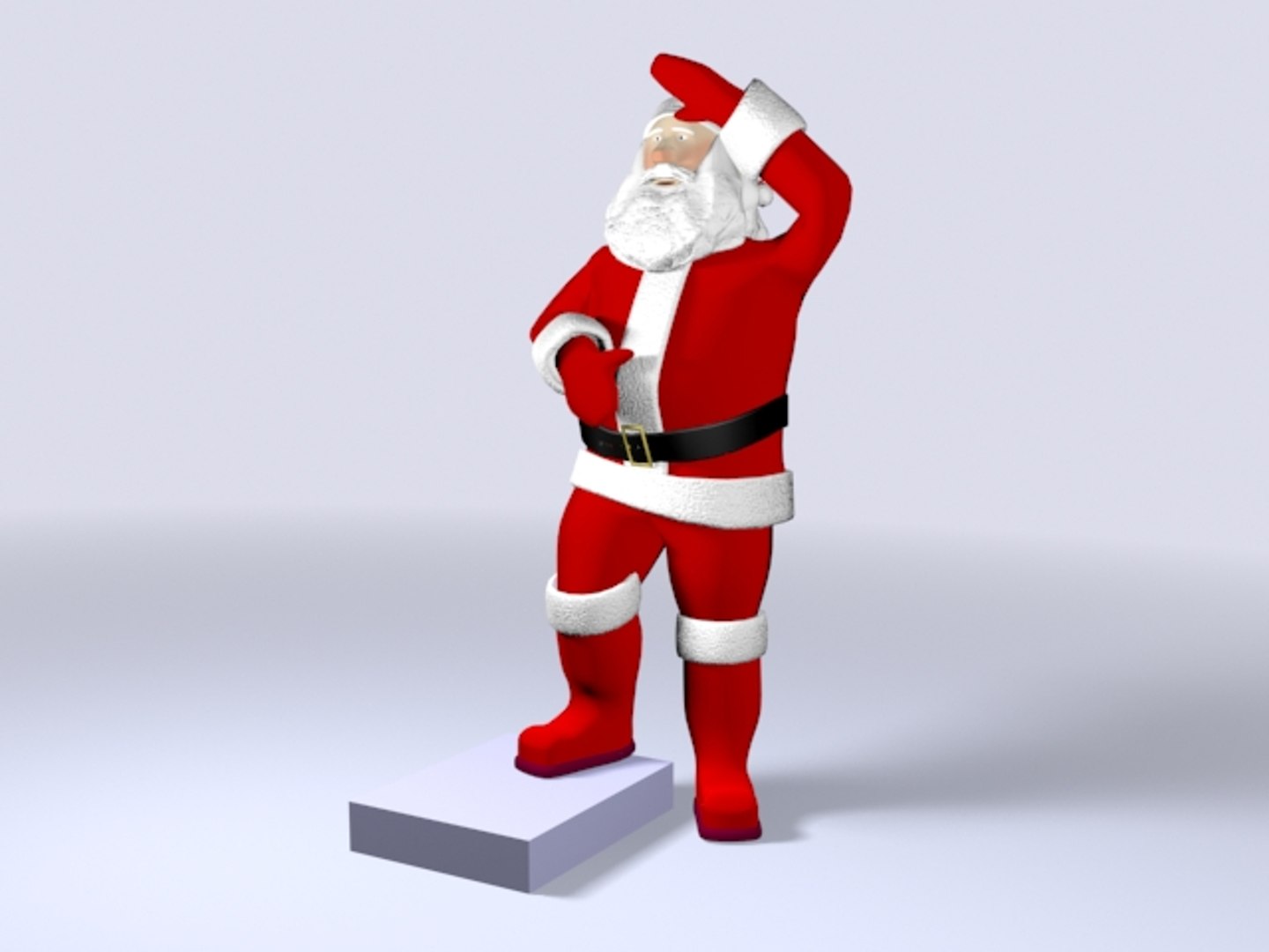 3d Model Santa Claus