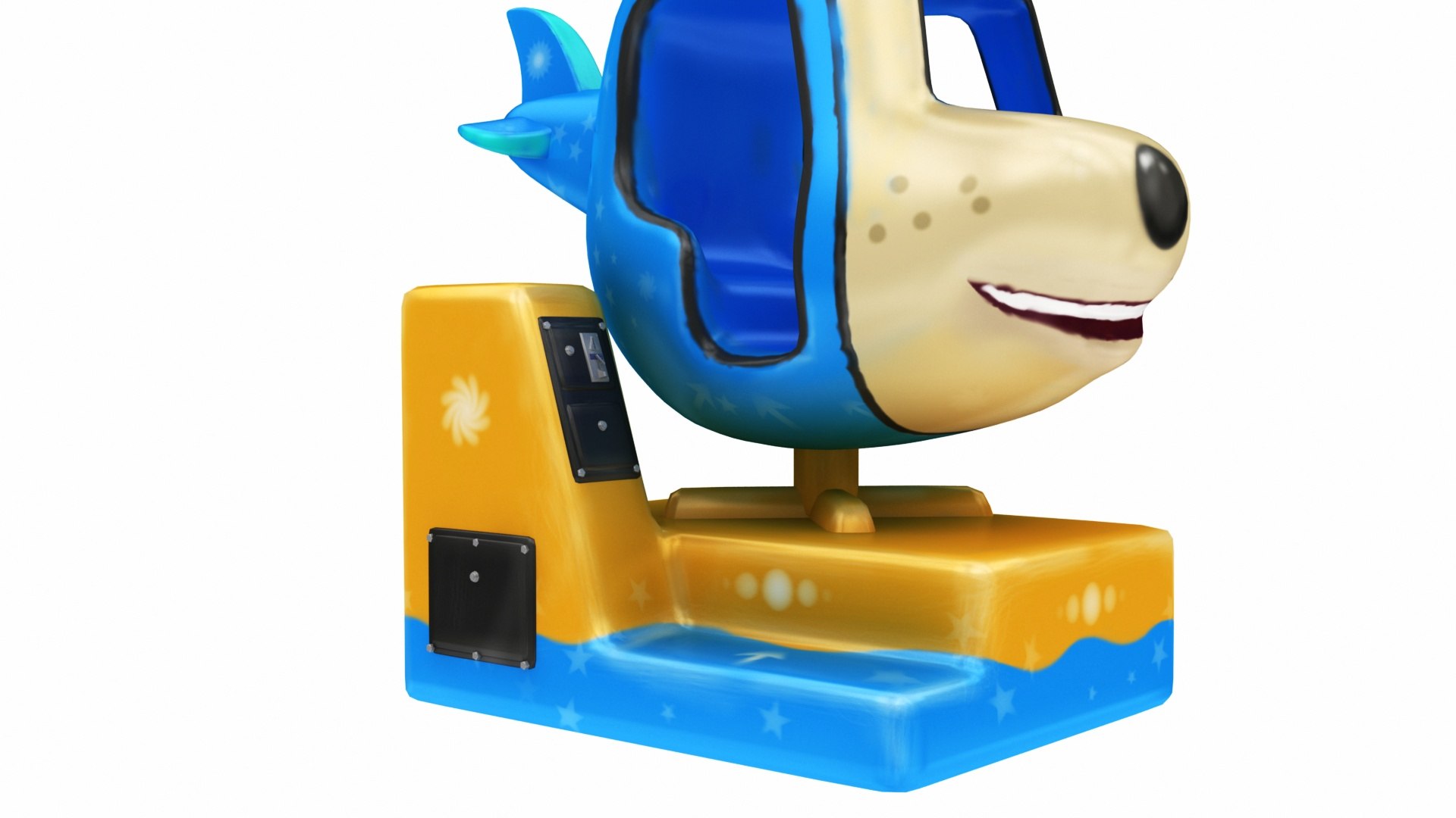 Coin Operated Helicopter Ride 3D - TurboSquid 1503265