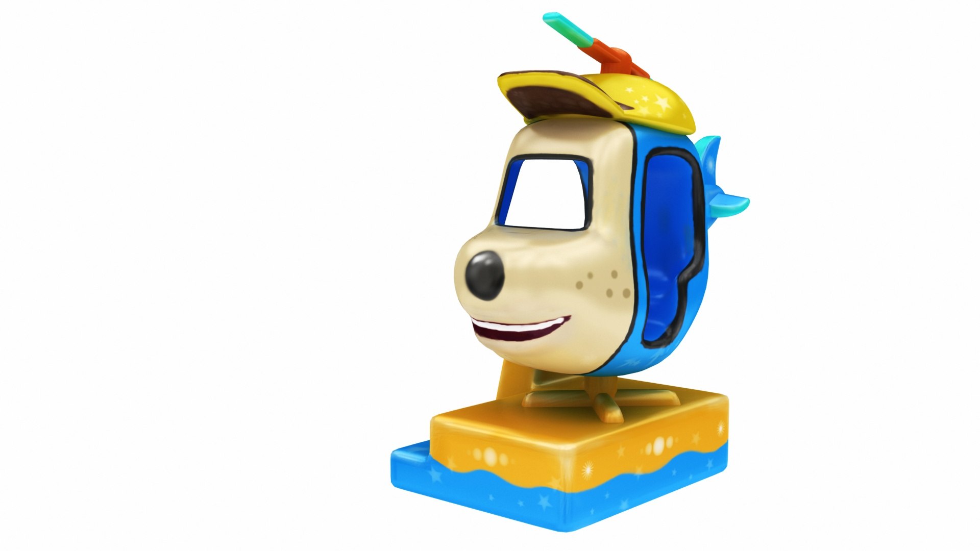 Coin Operated Helicopter Ride 3D - TurboSquid 1503265