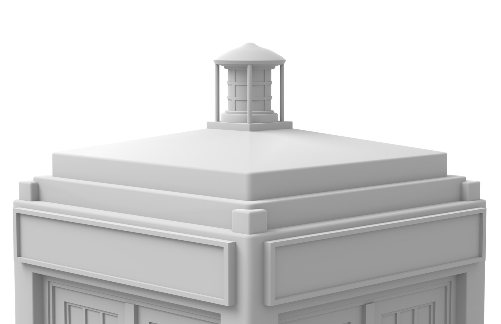 TARDIS 3D Model - TurboSquid 1954381