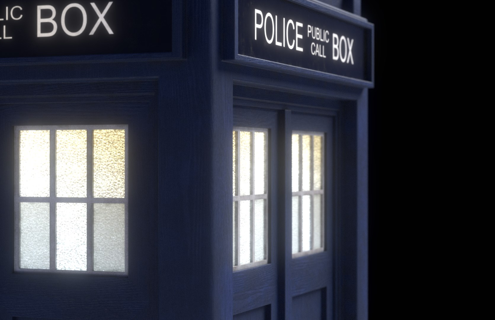 TARDIS 3D Model - TurboSquid 1954381