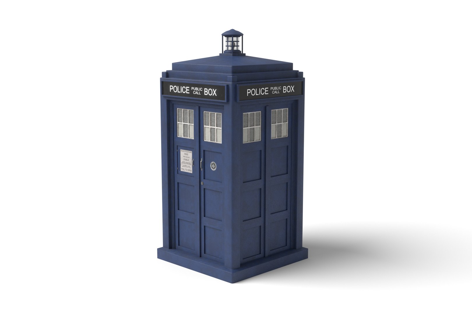 TARDIS 3D Model - TurboSquid 1954381