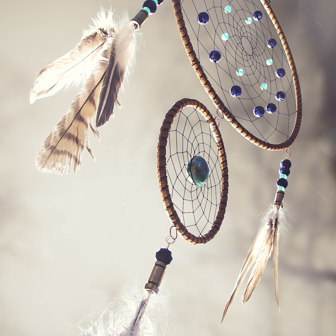 3d model dreamcatcher dream catcher