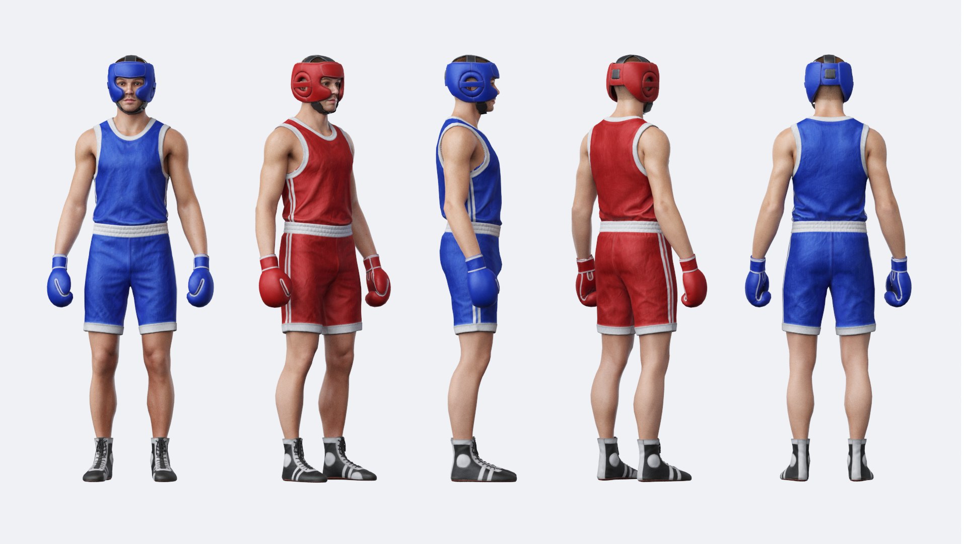 3D Boxer - TurboSquid 2387250