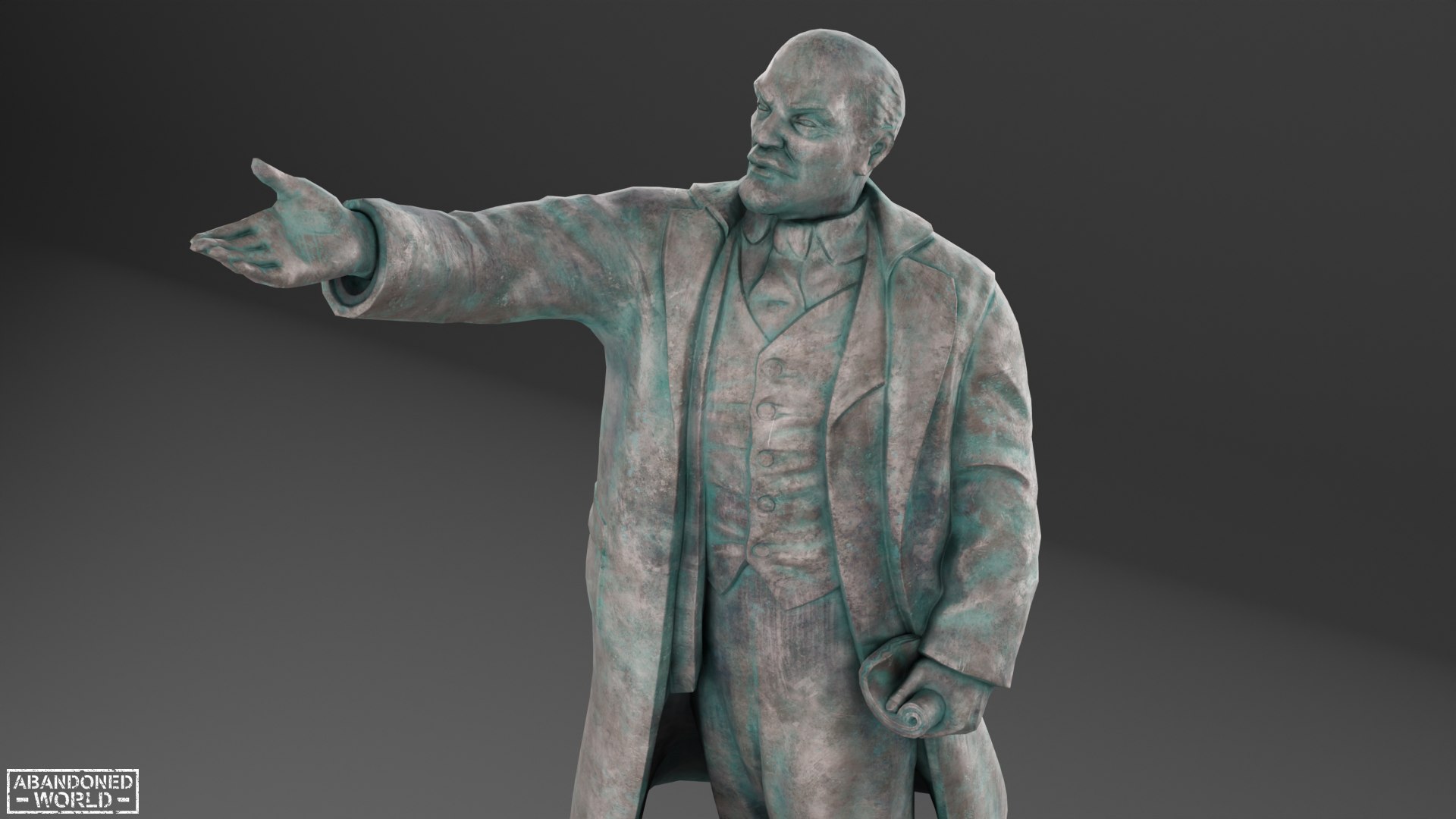 Lenin Statue 3D Model - TurboSquid 2139616