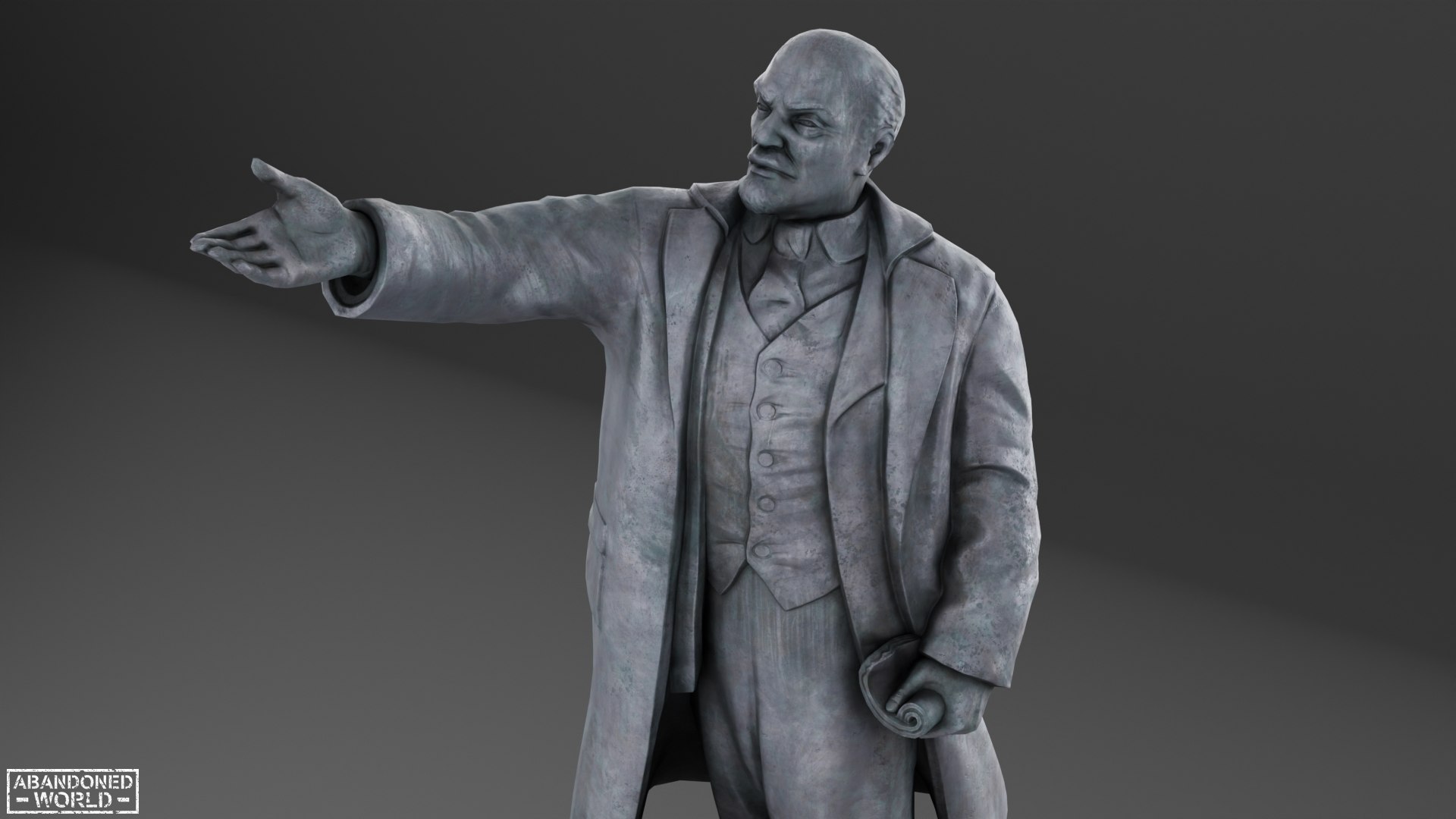 Lenin Statue 3D Model - TurboSquid 2139616
