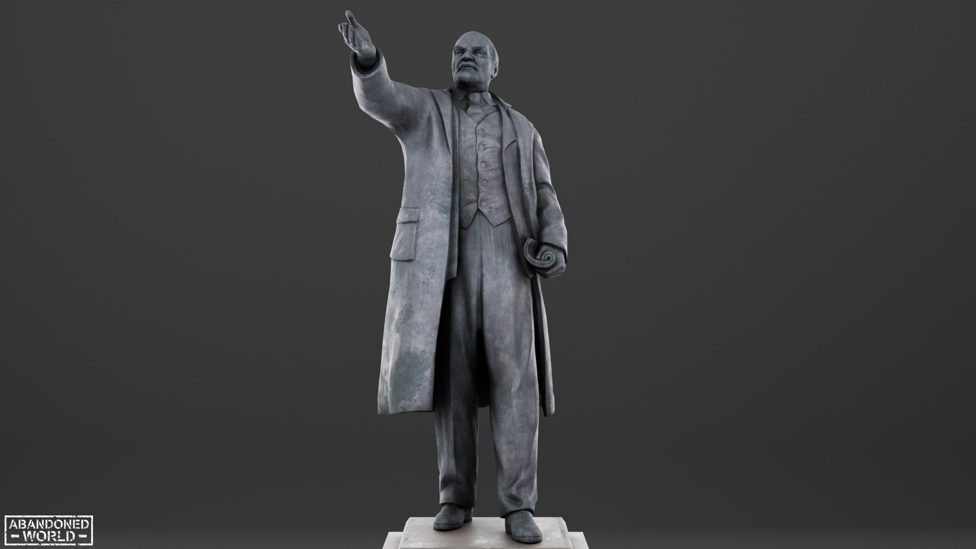 Lenin Statue 3D Model - TurboSquid 2139616