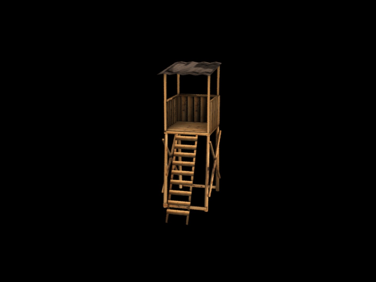 3d model of lodge