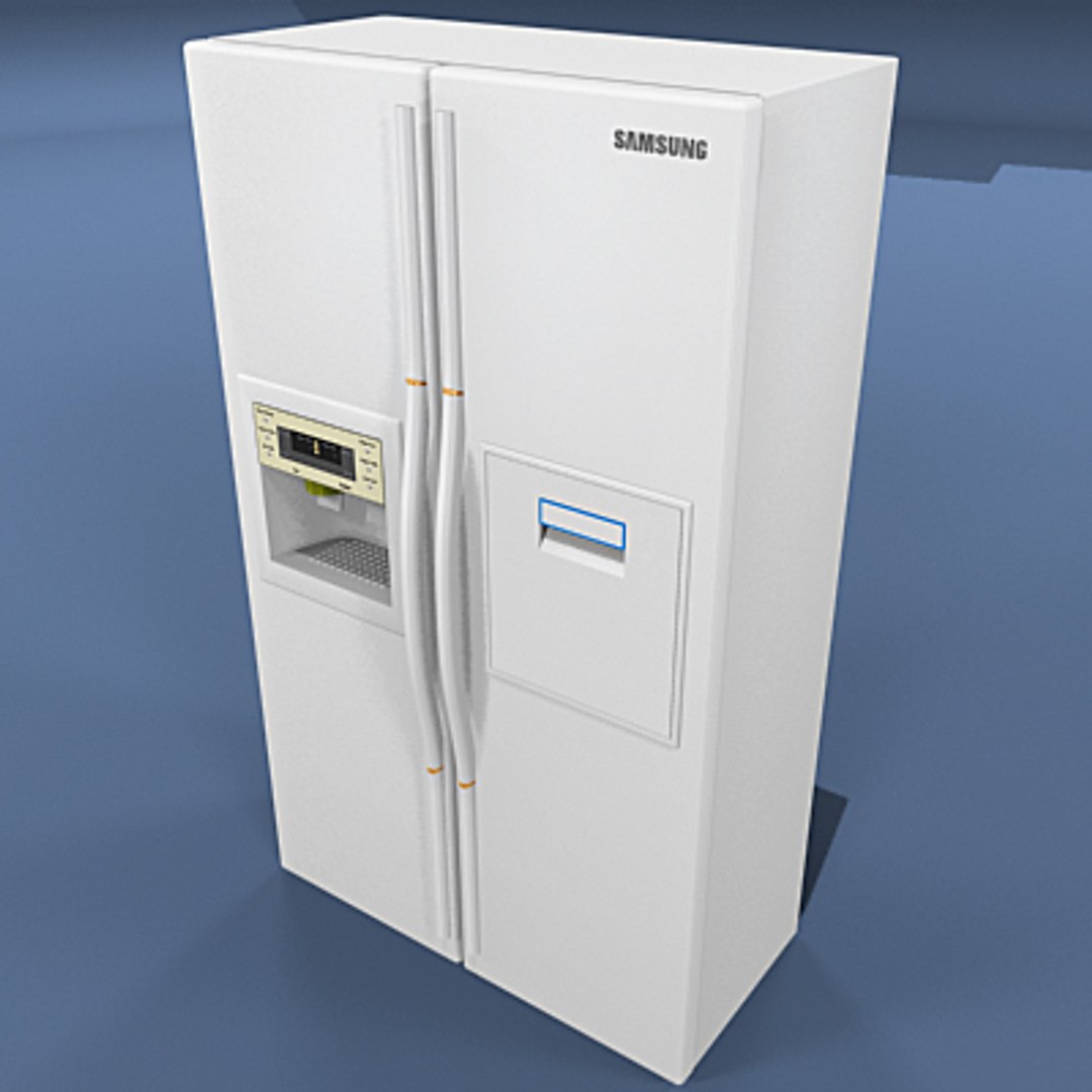 refrigerator freezer fridge 3d max