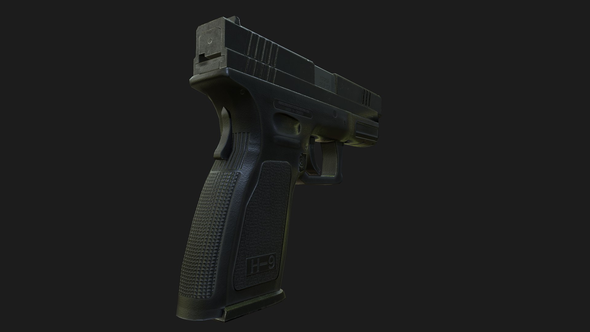 Pistol HS-9 Model - TurboSquid 2381428