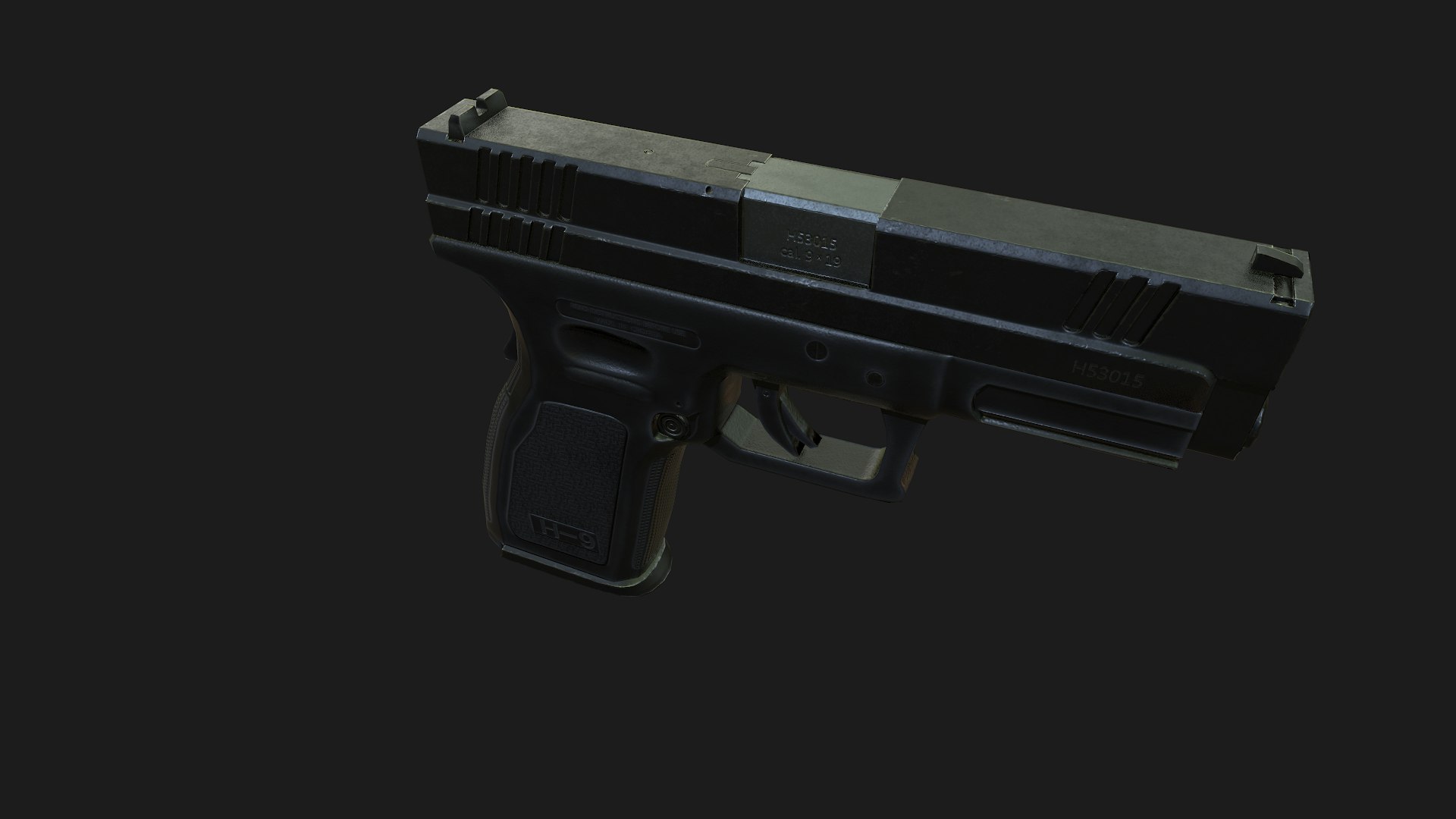 Pistol HS-9 Model - TurboSquid 2381428