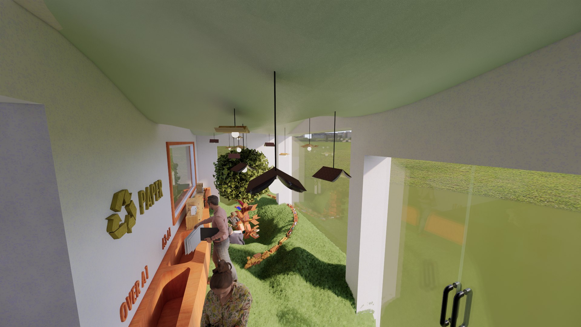 Free 3D Creative Bookstore Model - TurboSquid 2264016