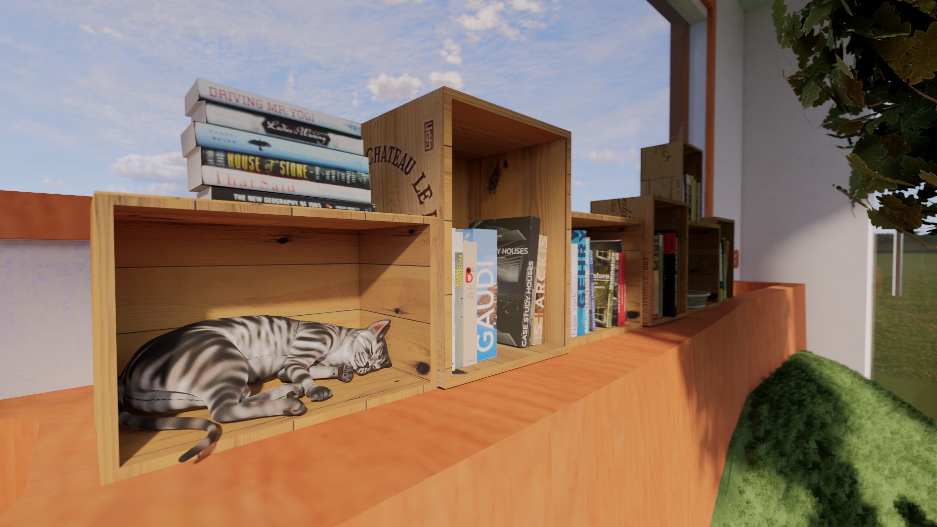 Free 3D Creative Bookstore Model - TurboSquid 2264016