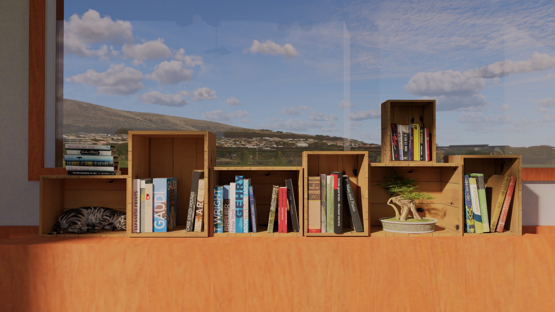 Free 3D Creative Bookstore Model - TurboSquid 2264016