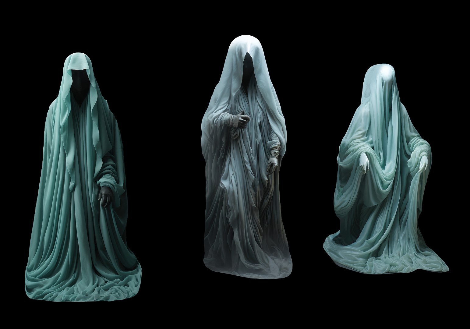 Ghost Pack 8 3D Model - TurboSquid 2092243