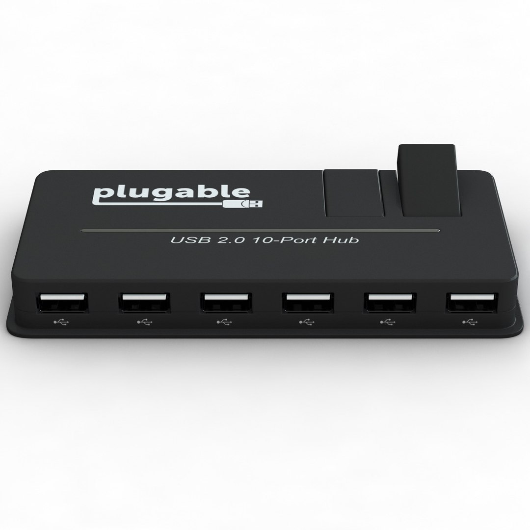 Plugable Usb Port Hub 3d C4d