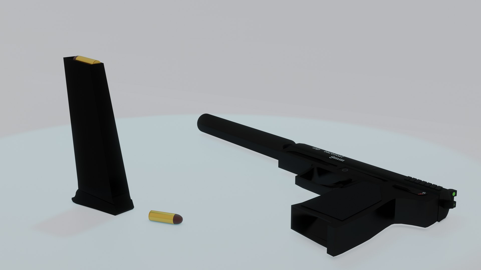 3D Gun Pistol - TurboSquid 1494338