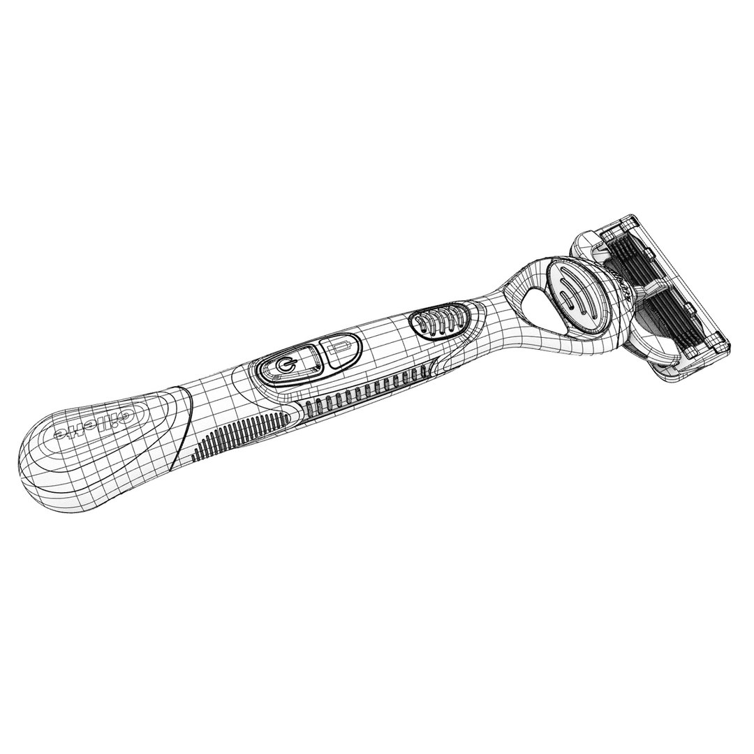 3D Model Gillette Fusion - TurboSquid 1475250