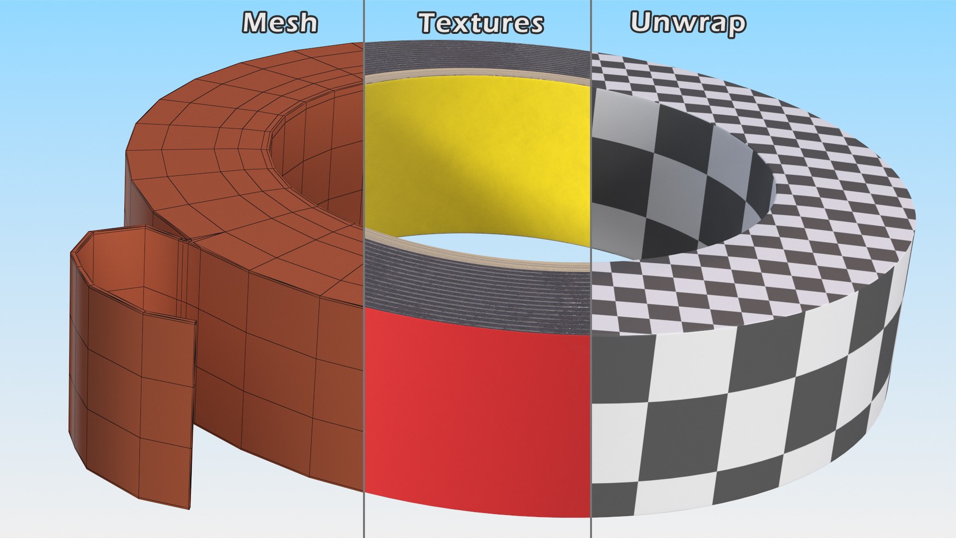3D Heavy Duty Double Sided Foam Tape - TurboSquid 1830827
