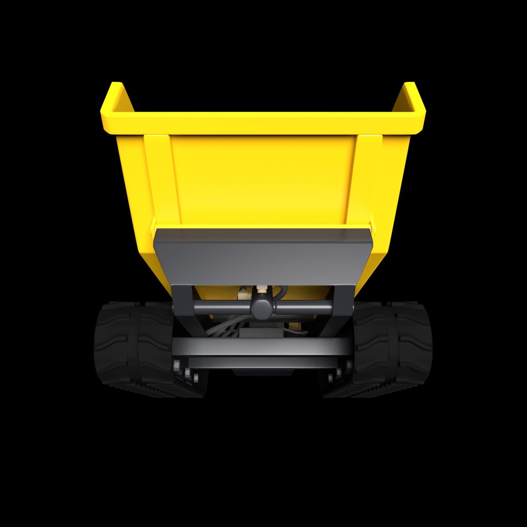 3d Model Motorized Barrow