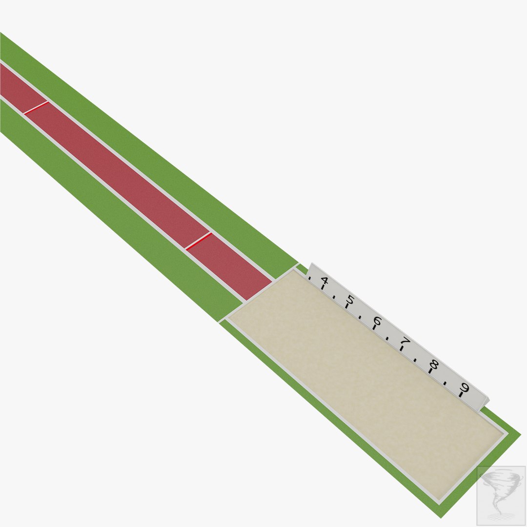 Long Triple Jump 3d Model