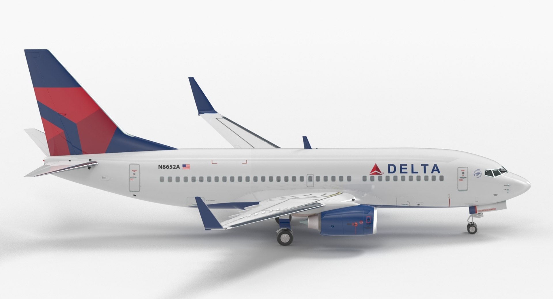 Boeing 737-700 delta air lines model - TurboSquid 1156472