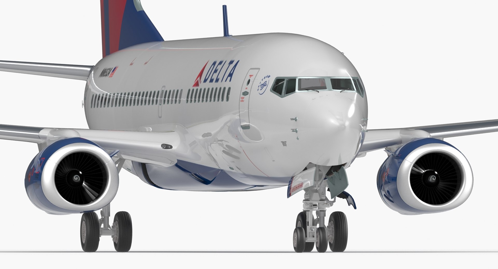 Boeing 737-700 Delta Air Lines Model - TurboSquid 1156472