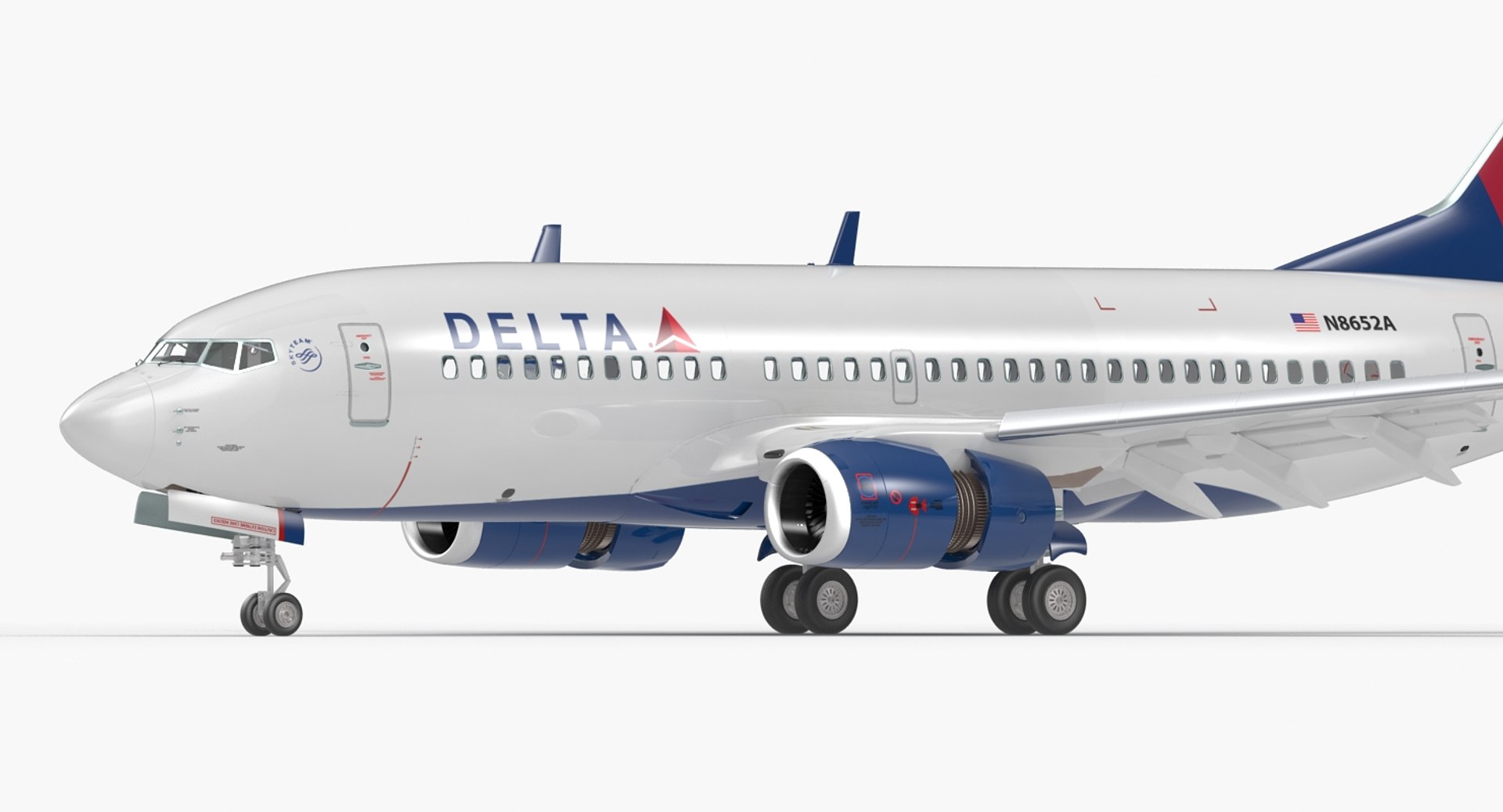 Boeing 737-700 Delta Air Lines Model - TurboSquid 1156472