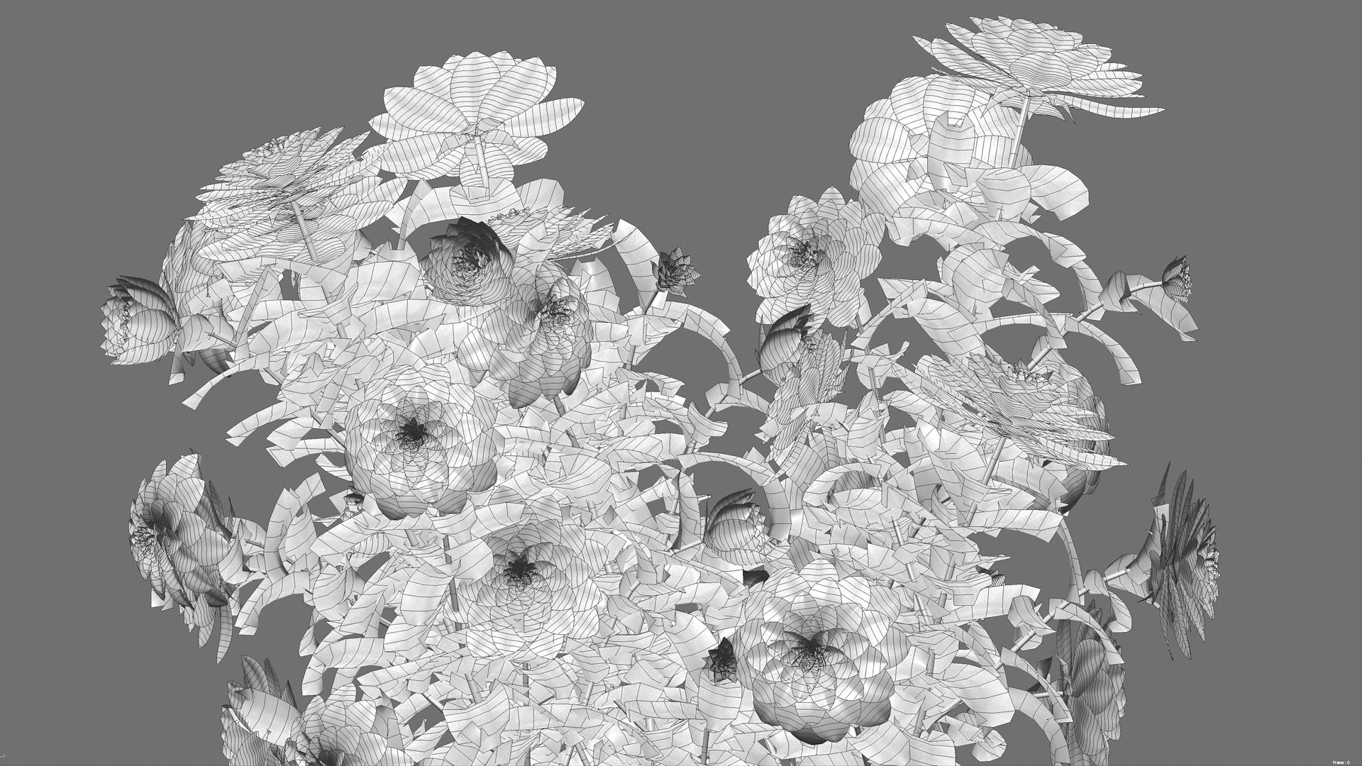 3D Model Dahlia Flowers 02 - TurboSquid 2054738