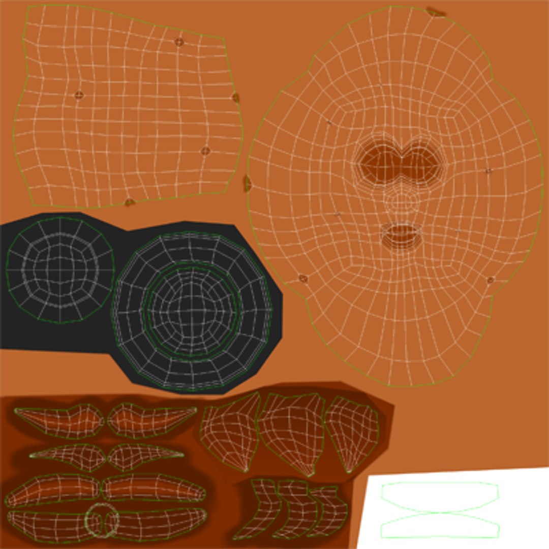 3d Cartoon Character Potato Model