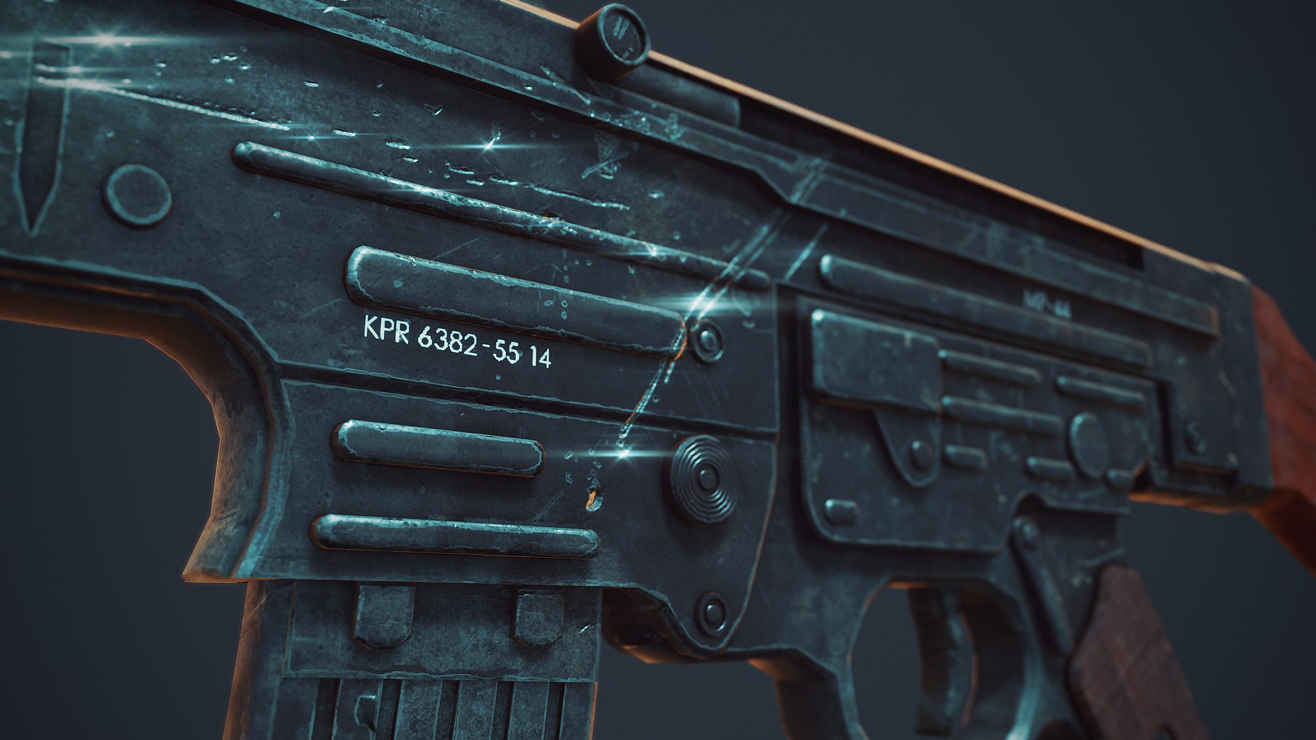 3D Model Ready Assault Rifle Sturmgewehr - TurboSquid 1281841