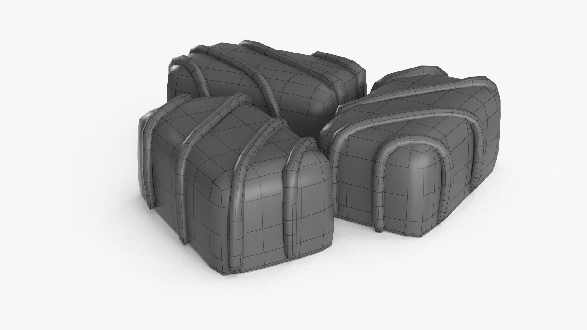 3D Chocolate Candy V2 - TurboSquid 2129319