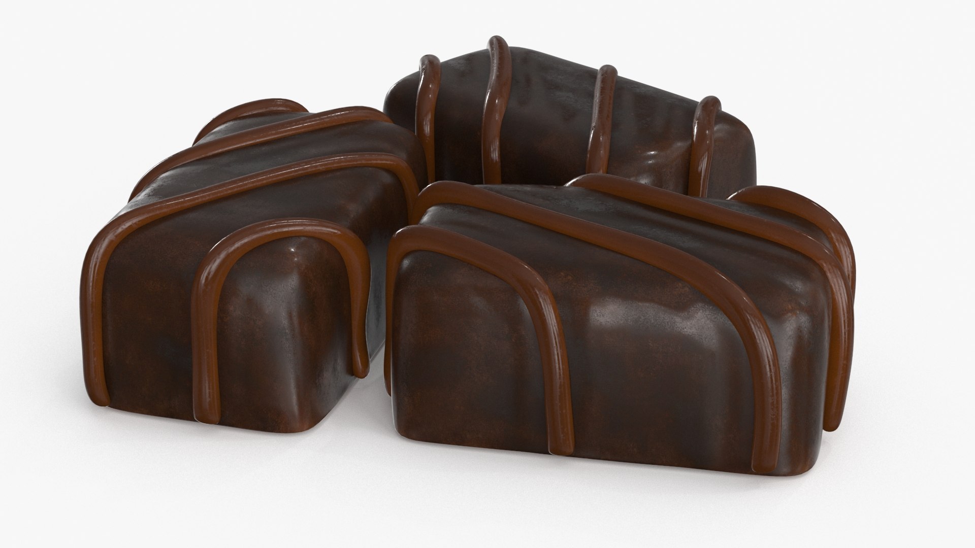 3D Chocolate Candy V2 - TurboSquid 2129319