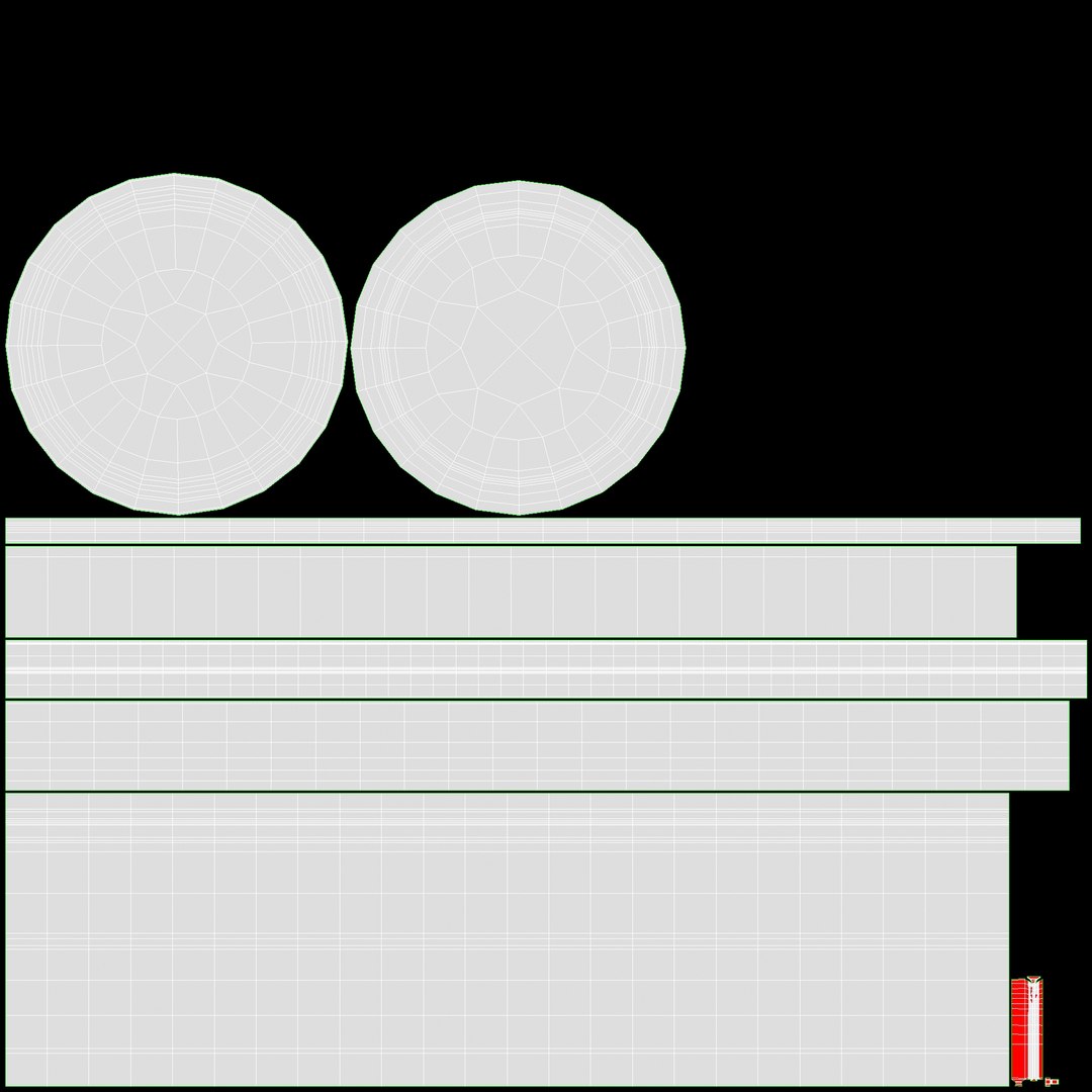 Milk Packaging Box With Cap 500 Ml Mockup 01 3D Model - TurboSquid 2142464