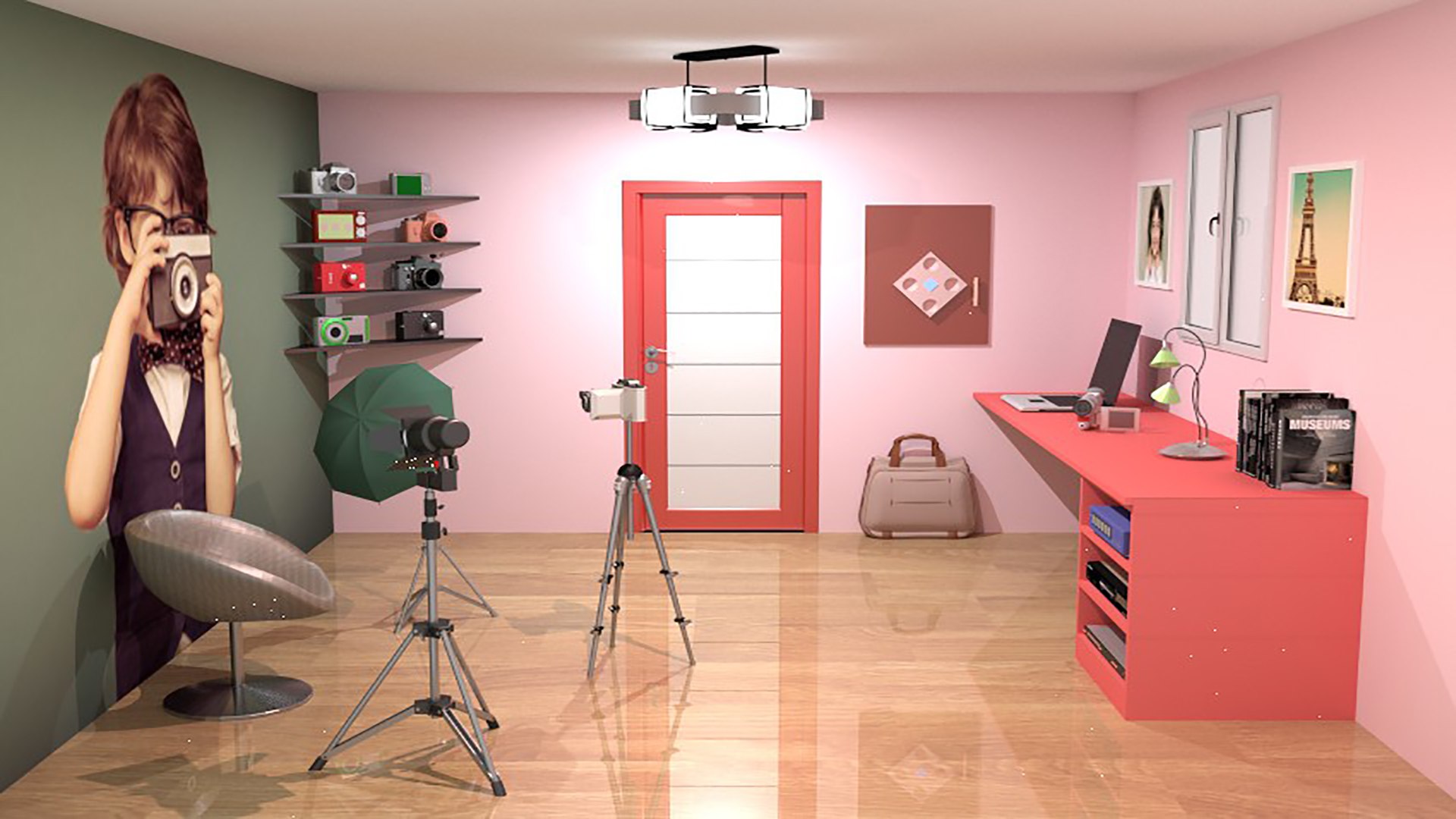 3D Photographer Studio - TurboSquid 1770384