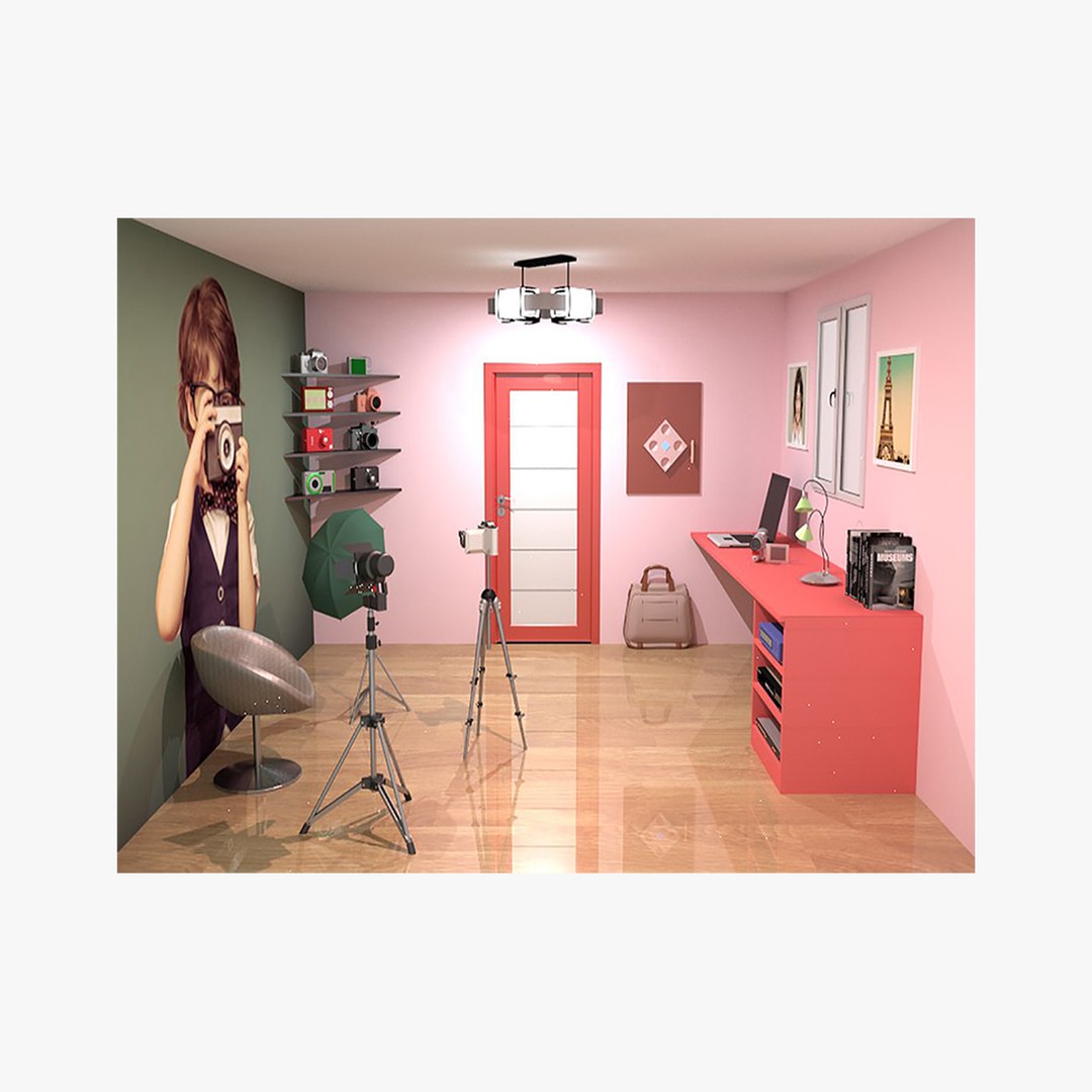 3D Photographer Studio - TurboSquid 1770384