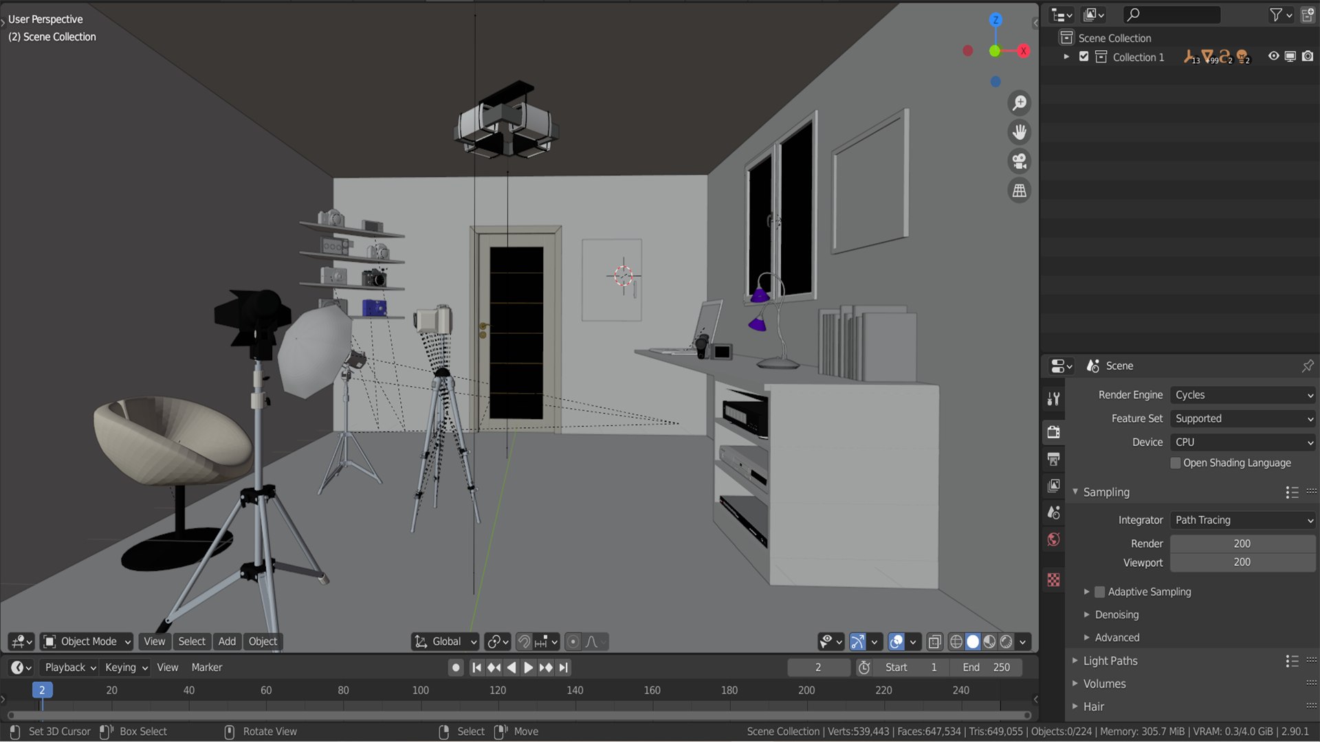 3D Photographer Studio - TurboSquid 1770384