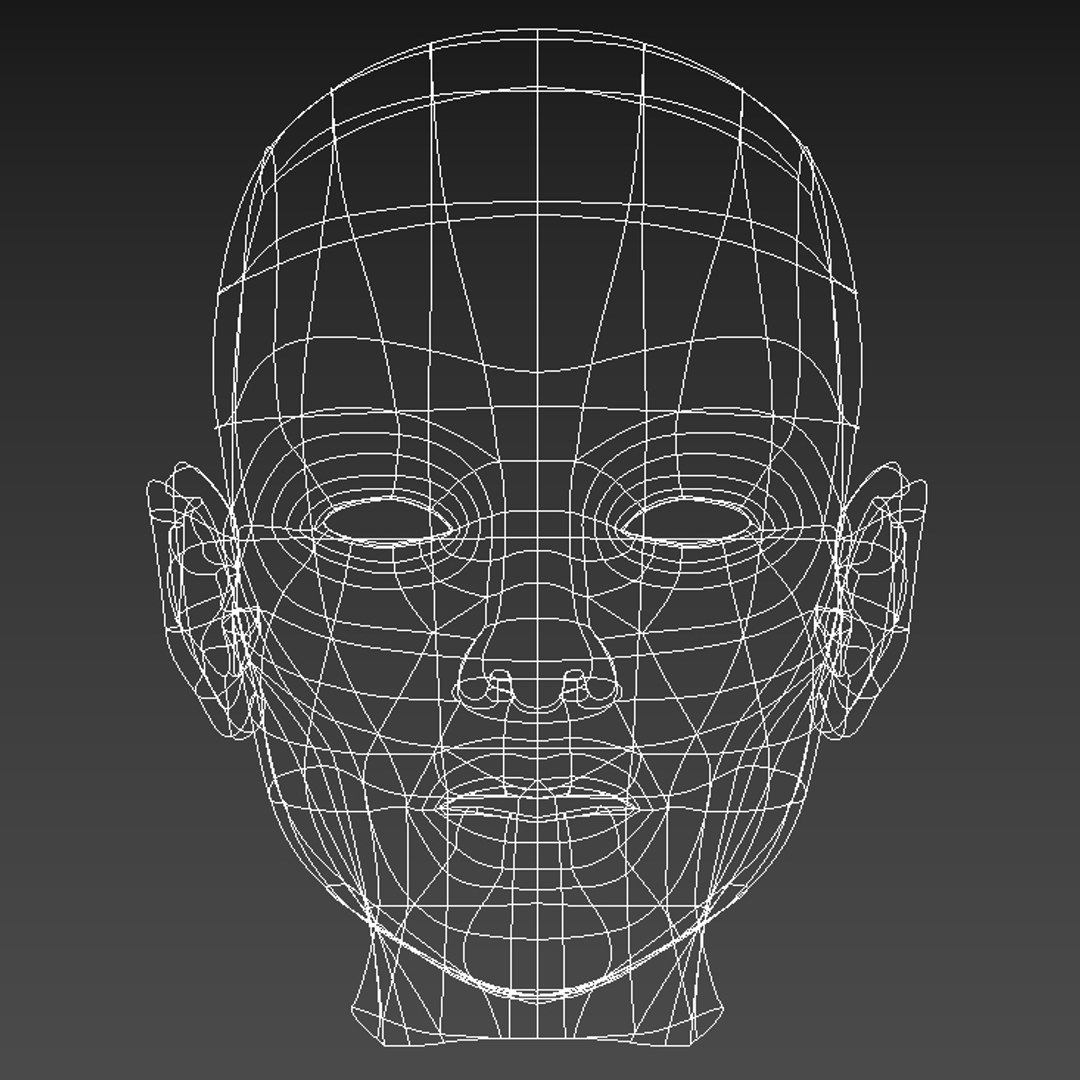 Head Sculpt Child Splines Model - TurboSquid 1339196