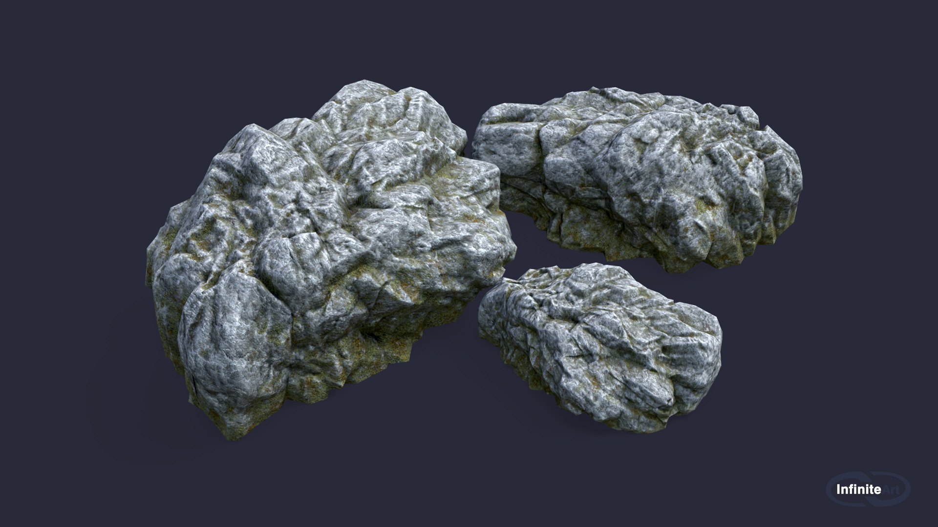 3D Rock - TurboSquid 1839922