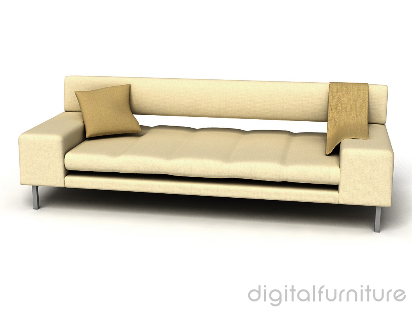3d sofa digital model