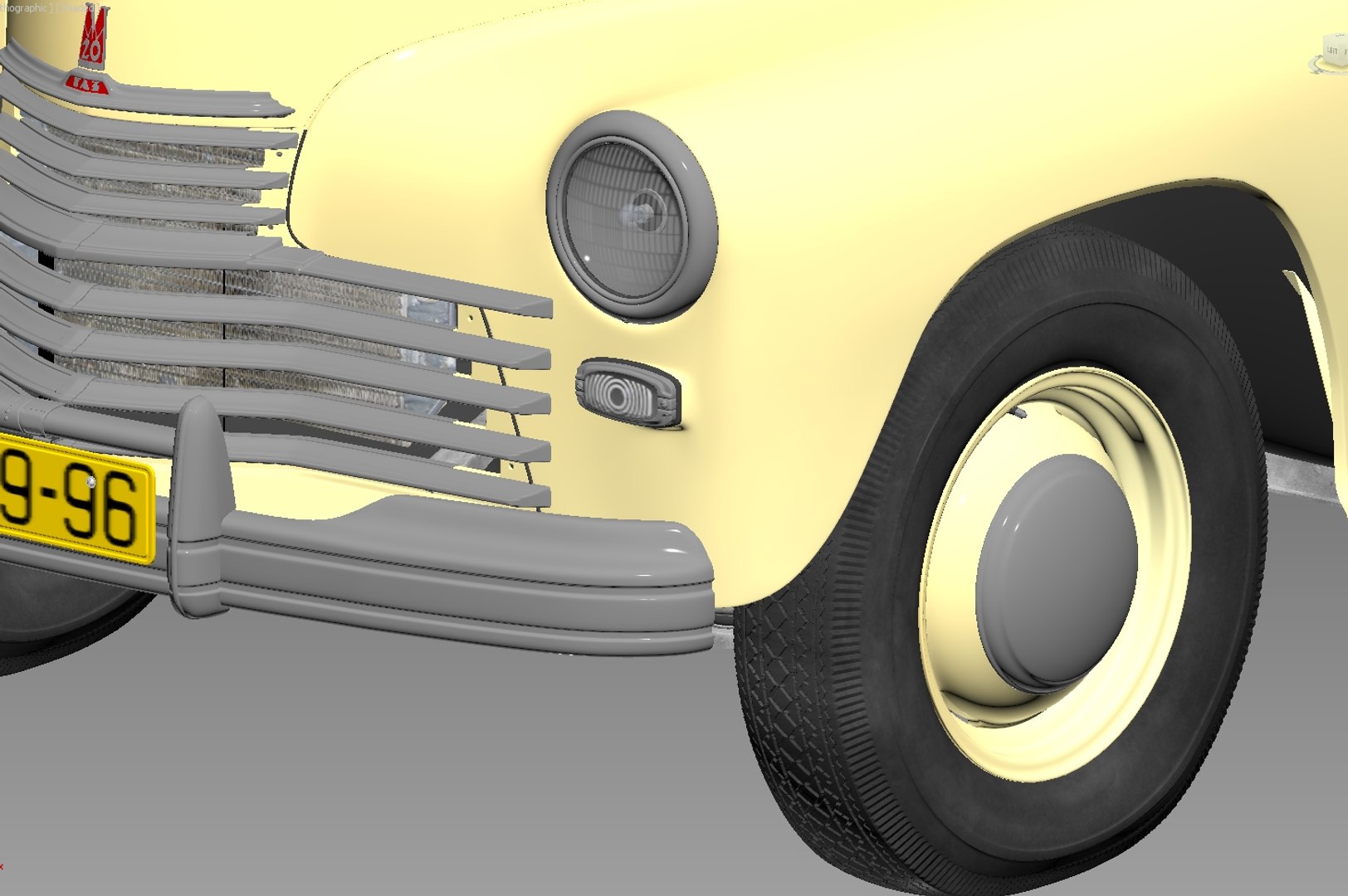 3d model pobeda victory ussr