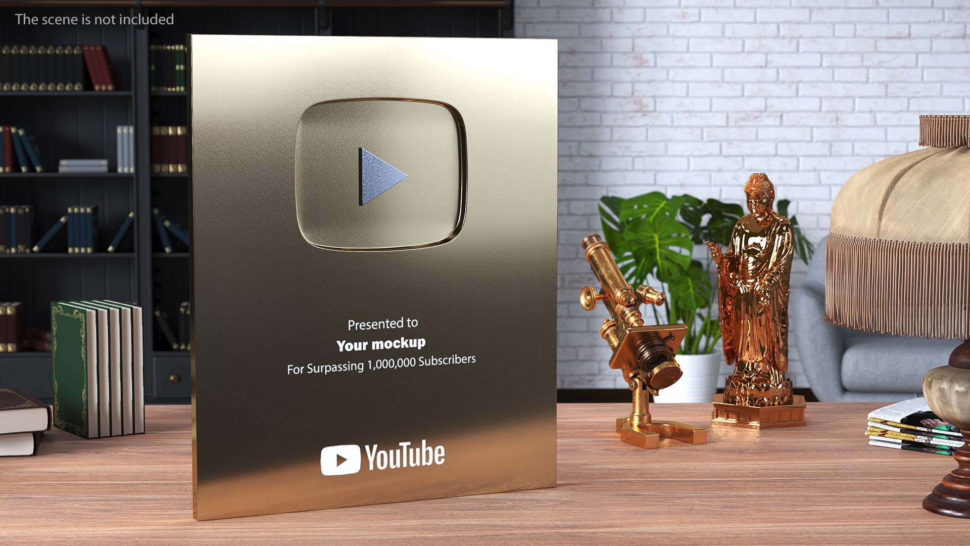 3D Youtube Awards Collection - TurboSquid 2180196