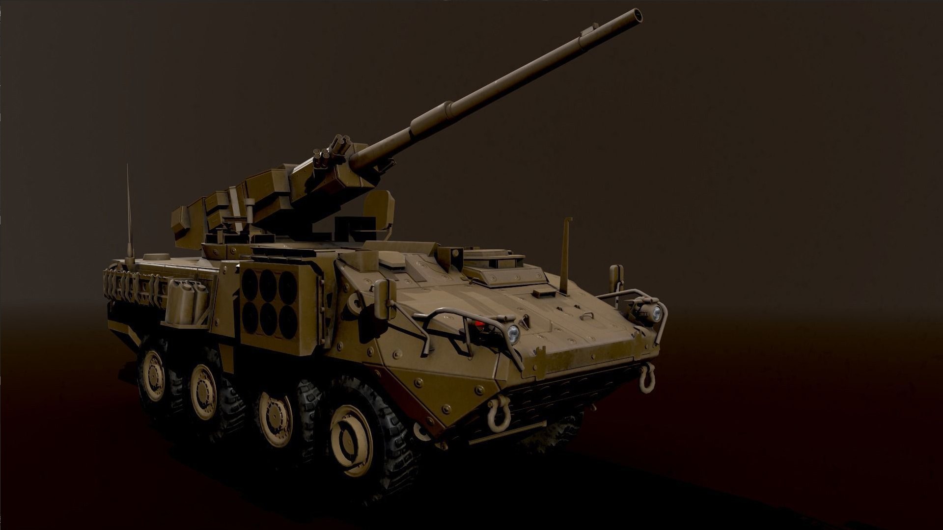 M1128 Stryker Middle Poly 3D - TurboSquid 2023198