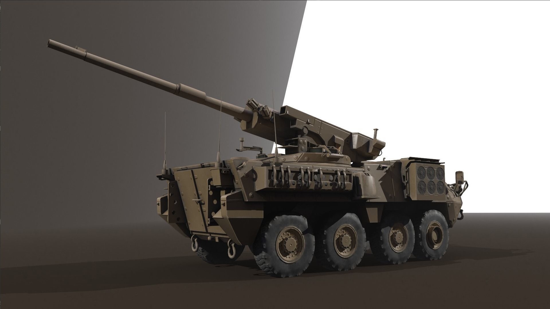 M1128 Stryker Middle Poly 3D - TurboSquid 2023198