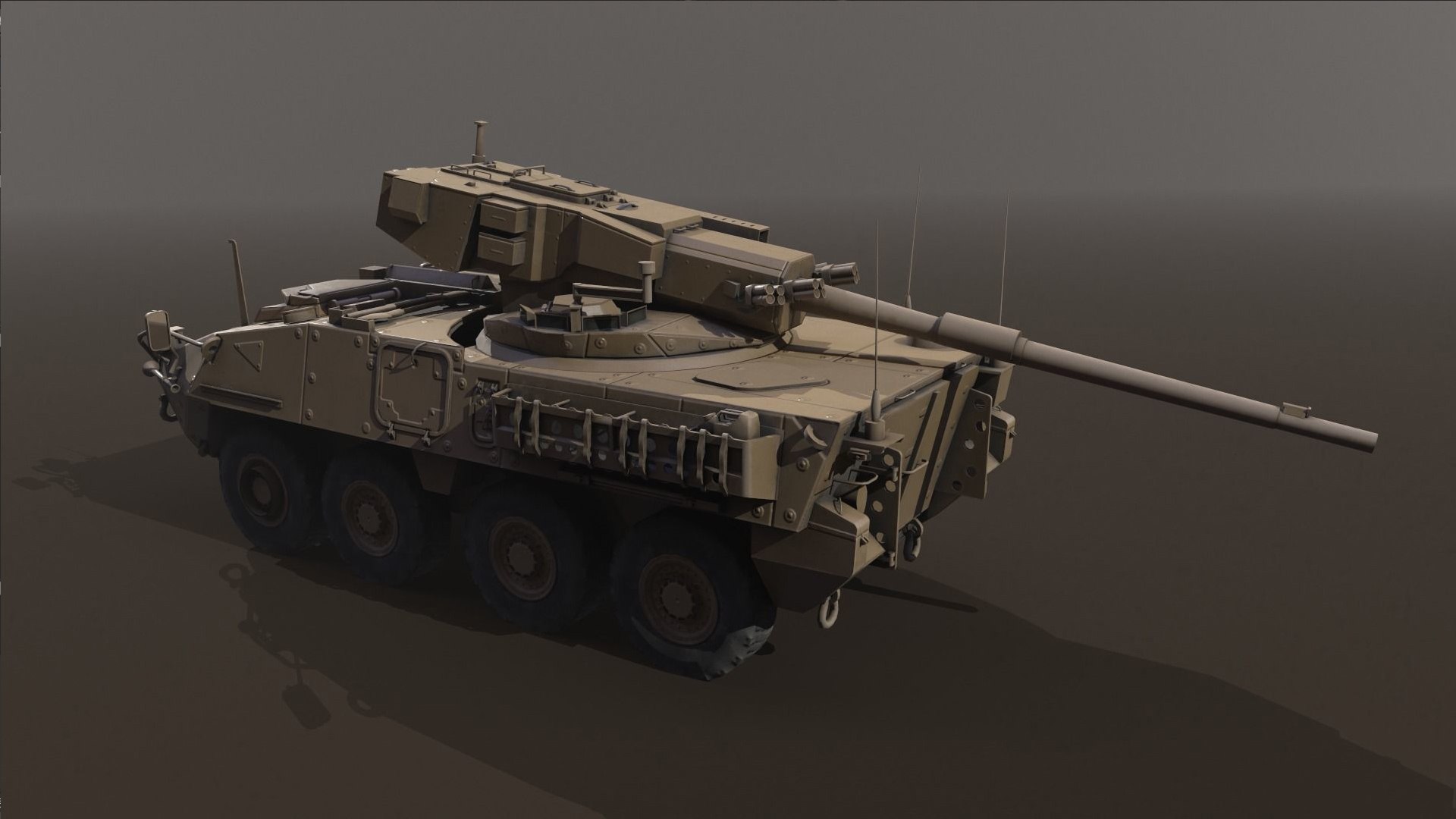 M1128 Stryker Middle Poly 3D - TurboSquid 2023198