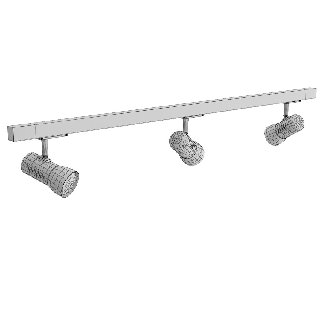 Track light 3D model - TurboSquid 1561384