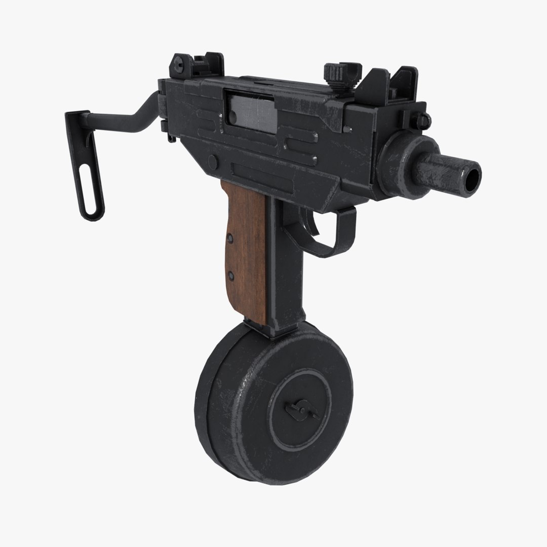 Uzi Microuzi 3D Model - TurboSquid 1469812