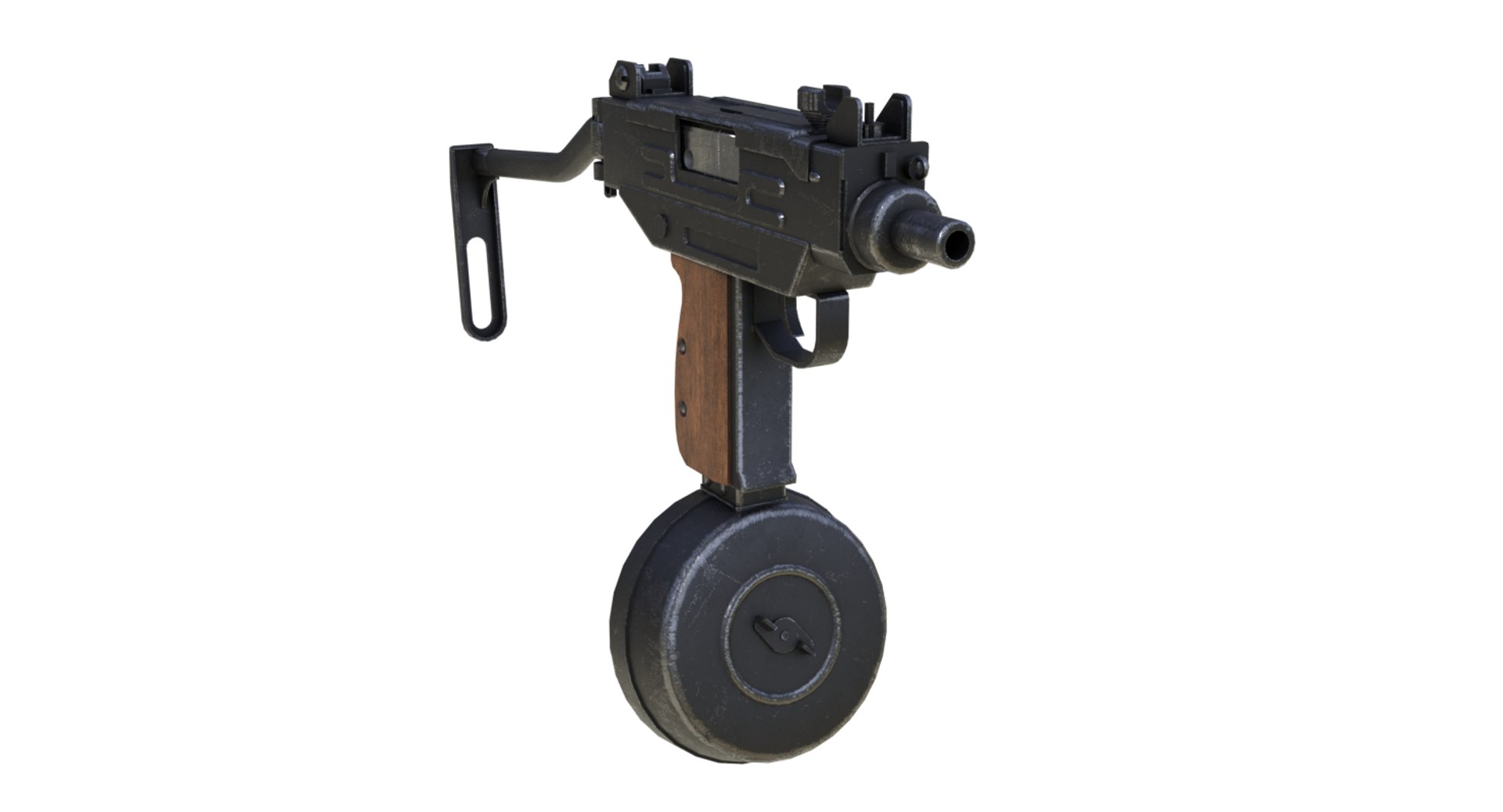 Uzi Microuzi 3D Model - TurboSquid 1469812
