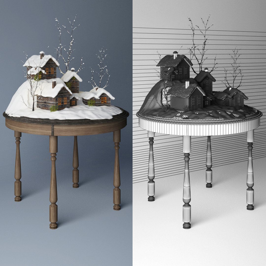 Christmas Decoration 3d Fbx